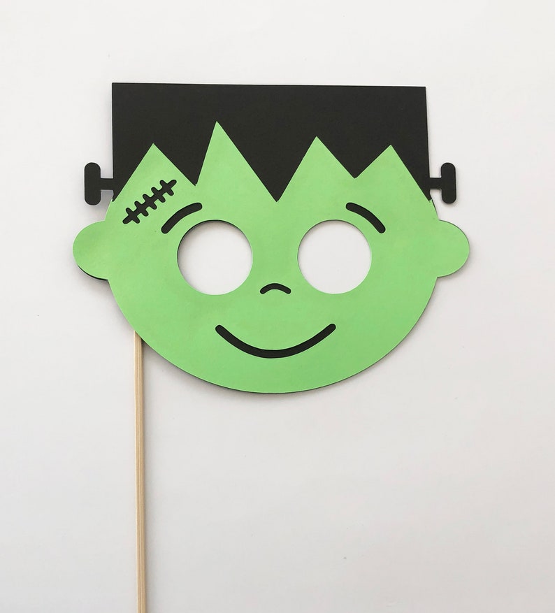 Halloween Mask SVG - Frankenstein's Boy SVG - 3D Layered Frankenstein ...