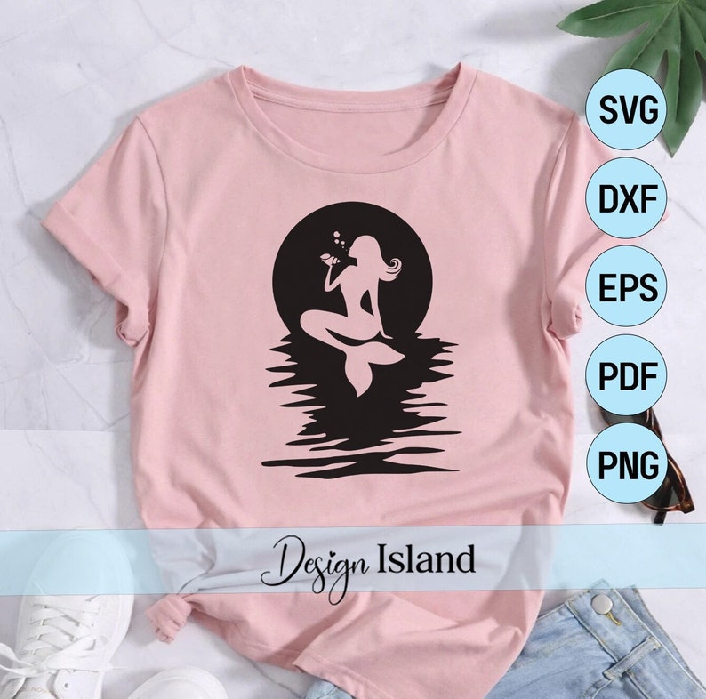 Mermaid SVG Little Mermaid SVG Part Time Mermaid Svg - Etsy