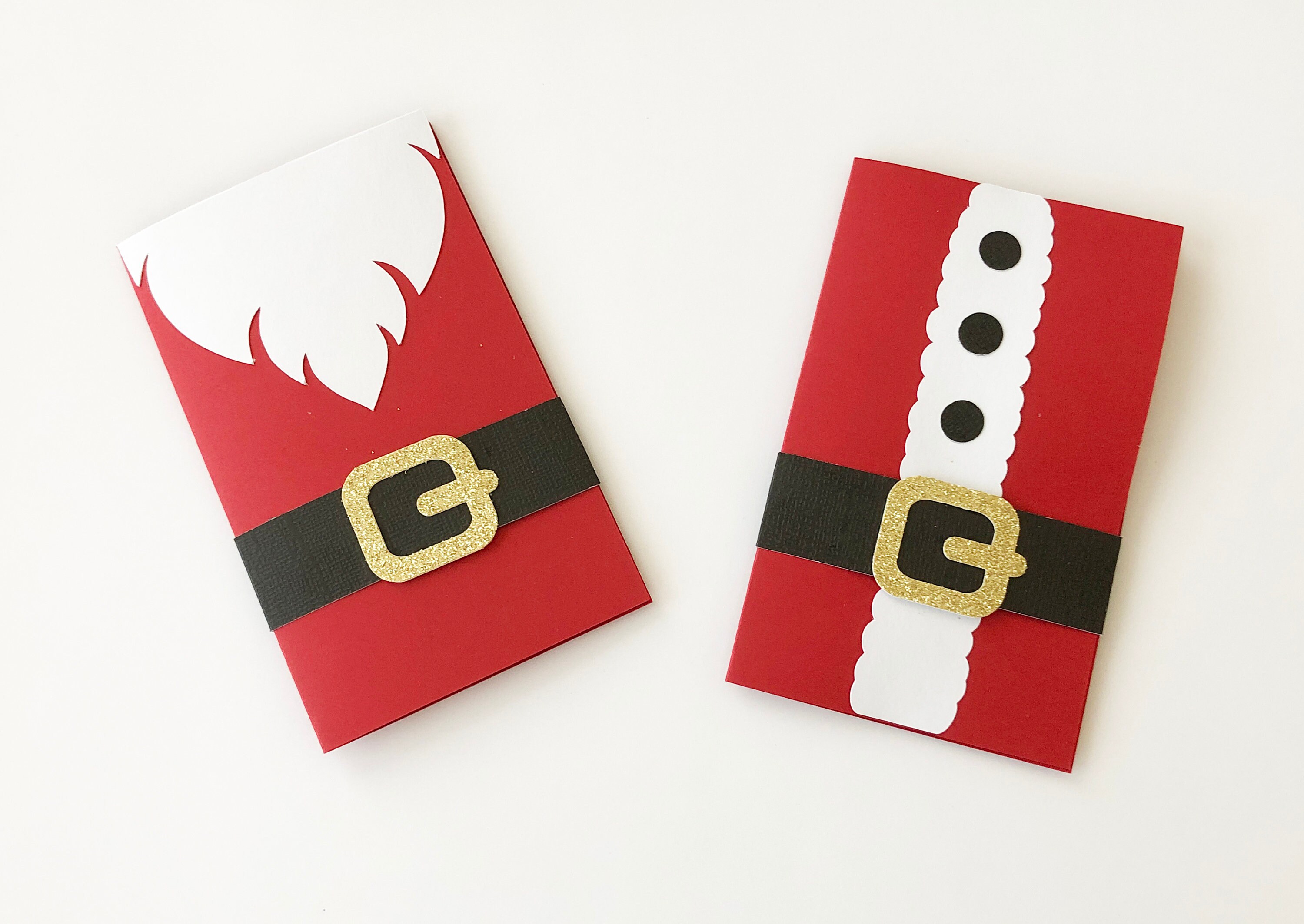 Santa Gift Card Holder SVG Gift Card Holder SVG Santa Gift - Etsy