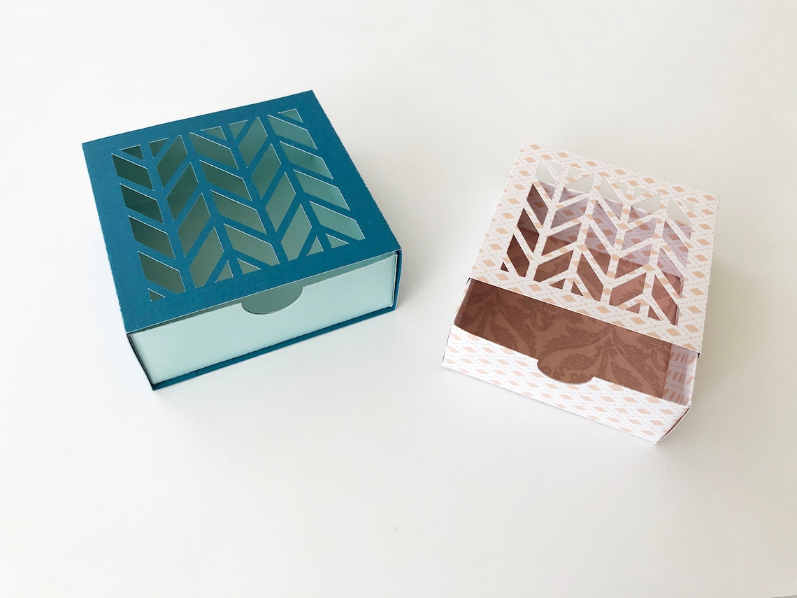 Drawer Box SVG Template Slide Box Template Jewelry Box - Etsy