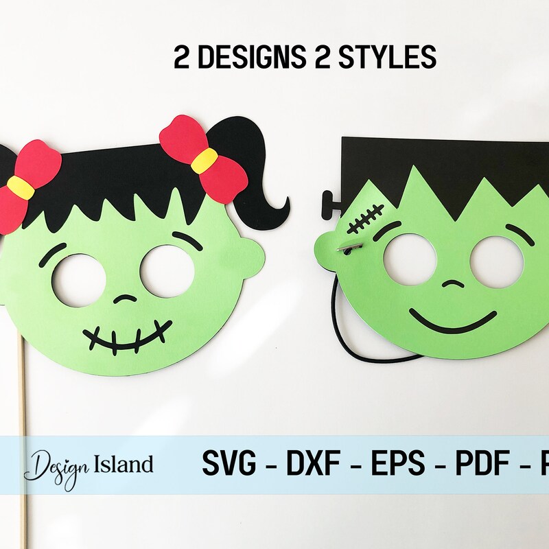 Halloween Masks Svg - Etsy