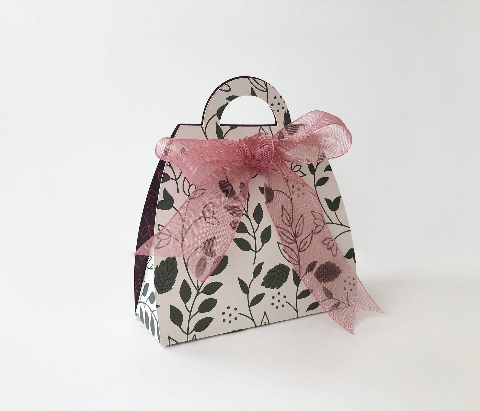 Gift Bag Template SVG Paper Bag Template SVG Pochette Gift - Etsy