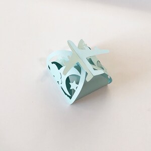 Airplane Box SVG Airplane Gift Box Template Twist Box SVG - Etsy