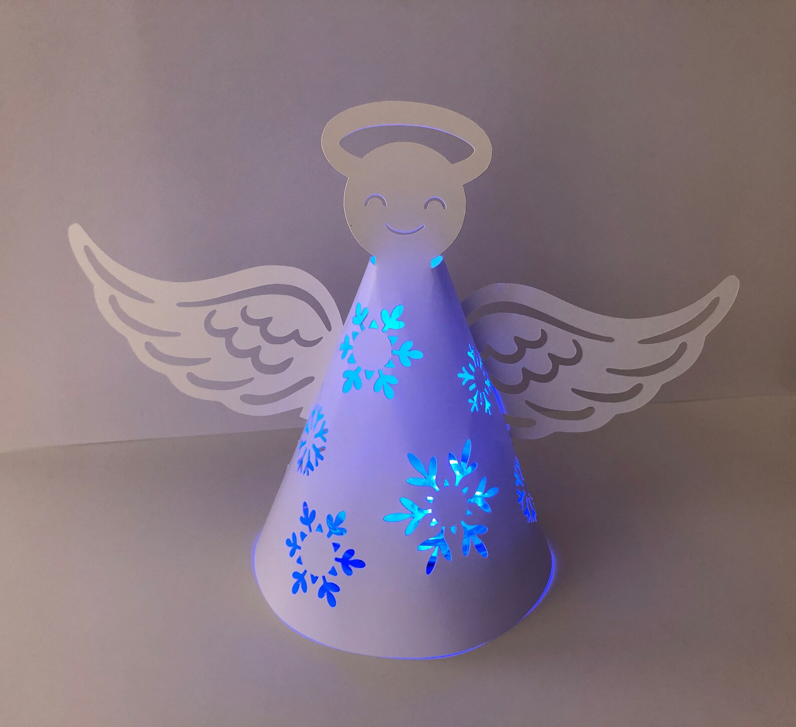 3D Angels SVG Templates - Angel Pendant SVG - Angel Centerpieces ...