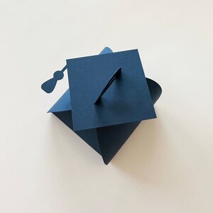 Graduation Cap Box SVG Graduation Cap Gift Box Template Twist Box SVG ...