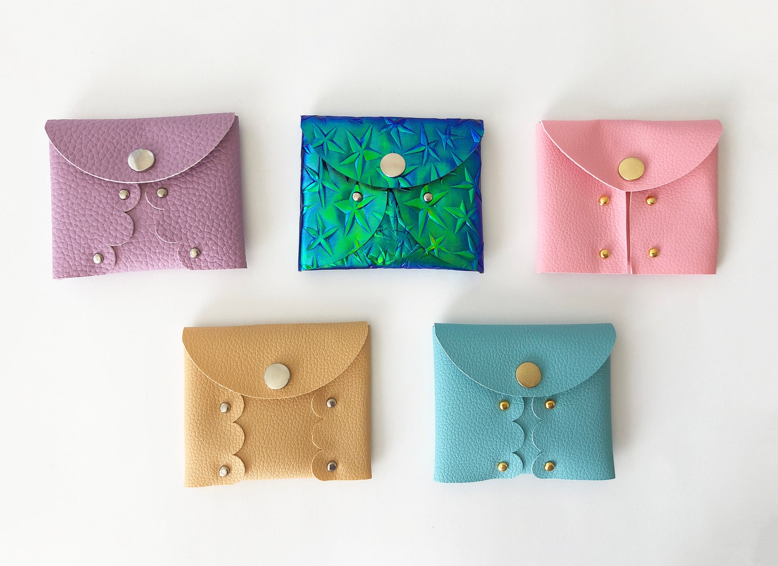 Keychain Coin Purse SVG Bundle Keyring Coin Purse Template - Etsy