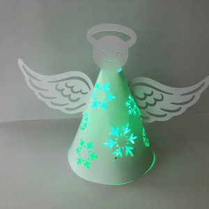3D Angels SVG Templates - Angel Pendant SVG - Angel Centerpieces ...