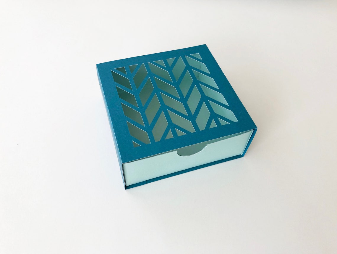 Drawer Box SVG Template Slide Box Template Jewelry Box - Etsy