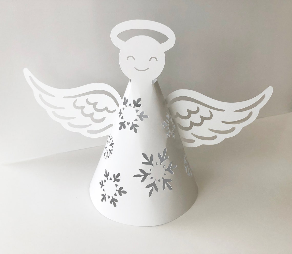 3D Angels SVG Templates Angel Pendant SVG Angel - Etsy