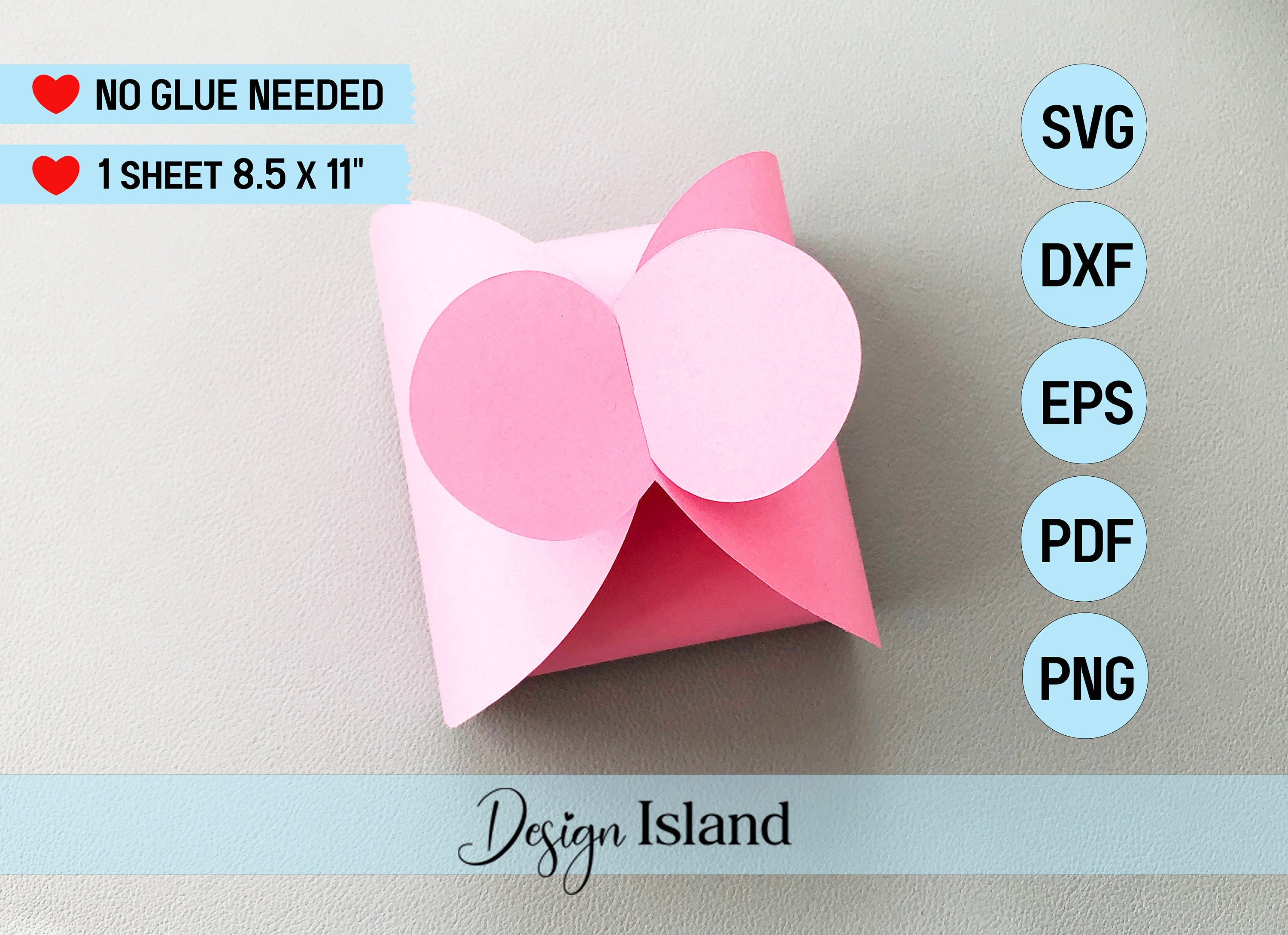 Twist Box SVG Petal Gift Box Template Petal Twist Box SVG - Etsy UK