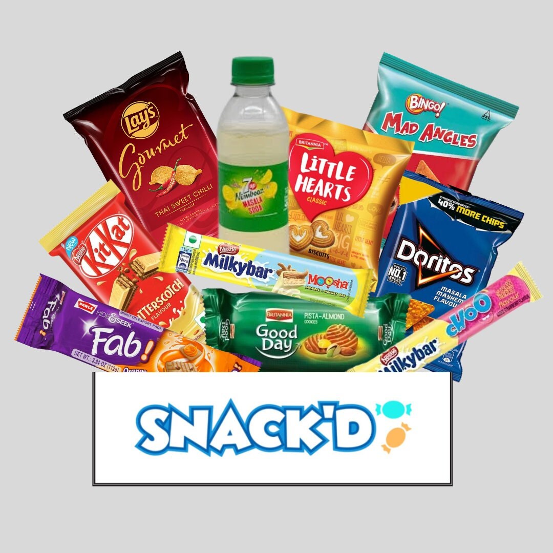 Indian Snack Box - Etsy