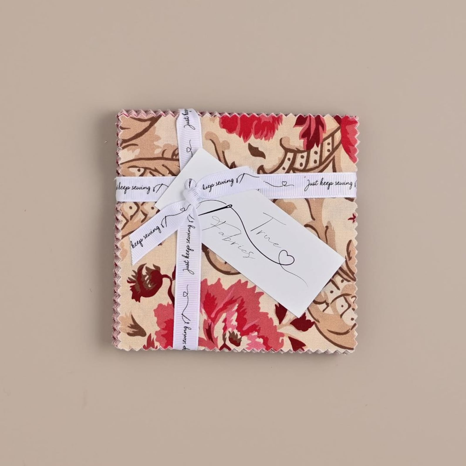 True Fabrics - En Rouge - Precut Fabric - Etsy