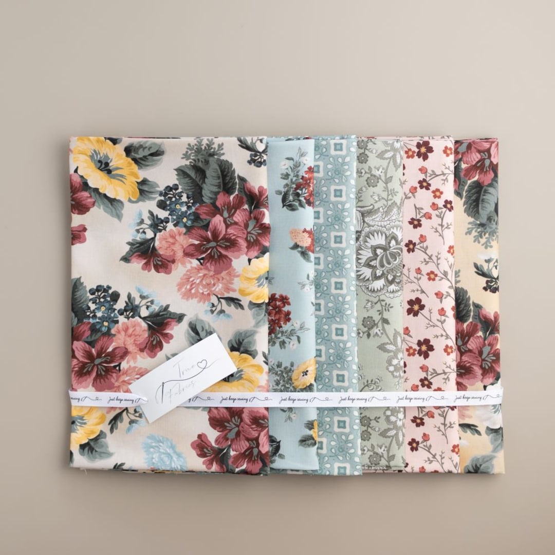 True Fabrics - Vintage Lane - Quilting Fabric by the Yard - Etsy