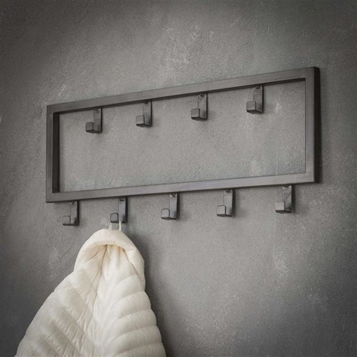 Modern Wall Coat Rack metal Wall Art for Entryway Coat - Etsy
