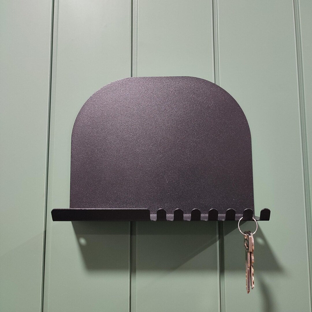 Metal Key & Coat Rack: Wall Mounted Entryway Organizer - Etsy