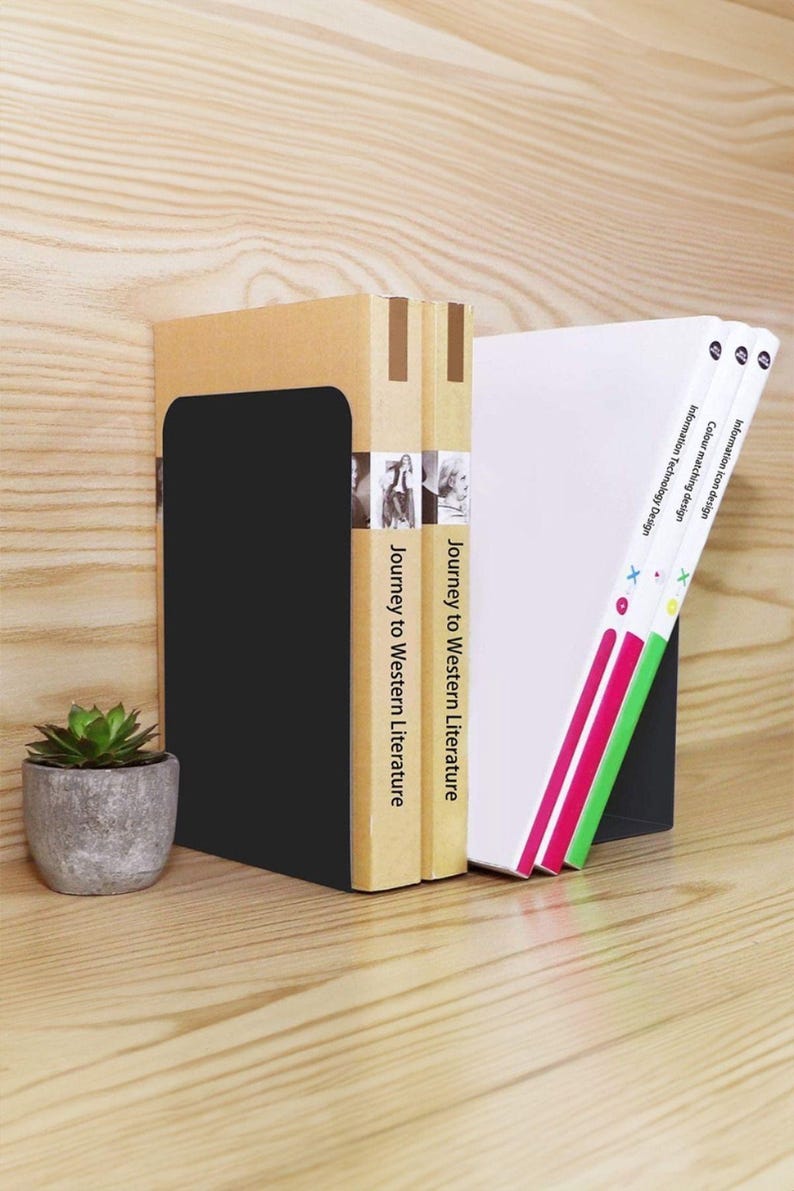 Metal Decorative Book Holder Stylish Metal Bookmark Book Stand Set of 2 ...