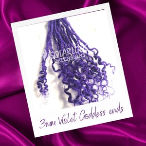 Microloc Extensions GODDESS Curl Solarlocs™ ; 100% Human Hair, Hand ...