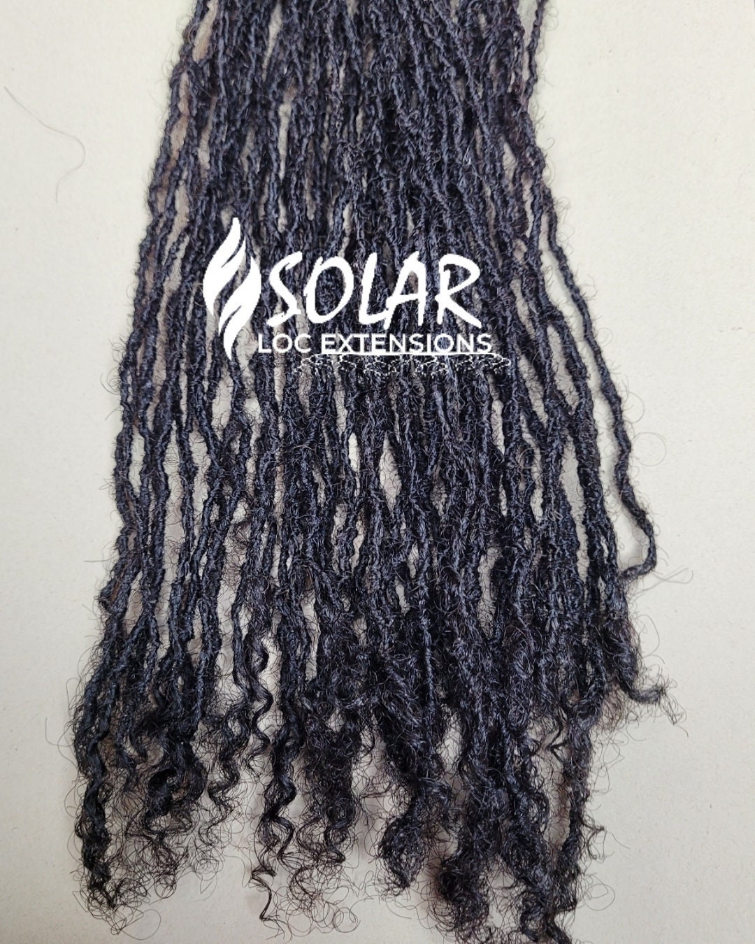 Microloc Extensions; NATURAL Curl MICROINTERLOCK Solarlocs™; 100% Human ...