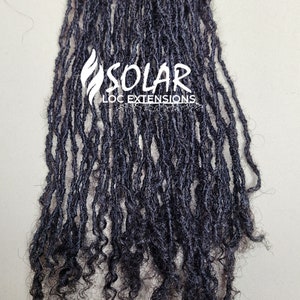 Microloc Extensions; NATURAL Curl MICROINTERLOCK Solarlocs™; 100% Human ...