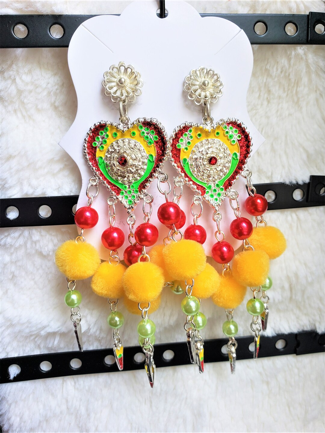 Hmong Sunrise Earring Money 2 - Etsy
