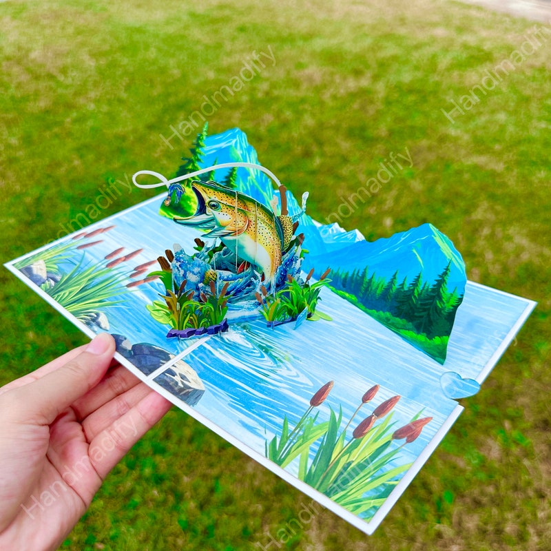 Fish Birthday Card - Etsy