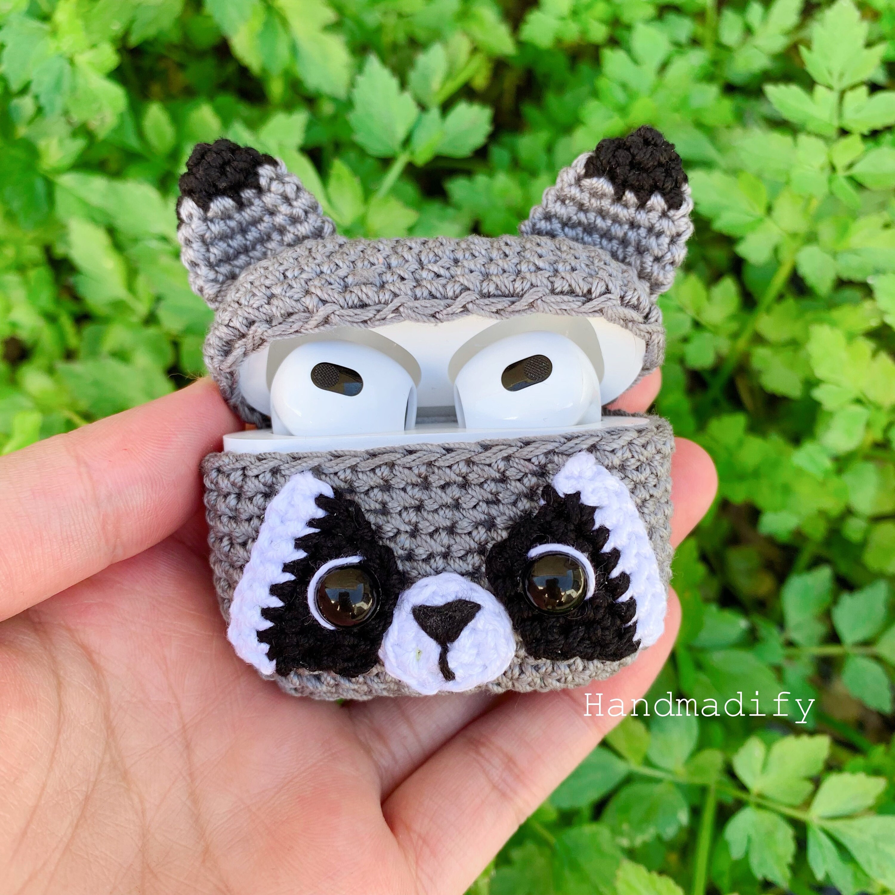 Raccoon Airpods 123 Pro Pro 2 Case Animals Headphone - Etsy