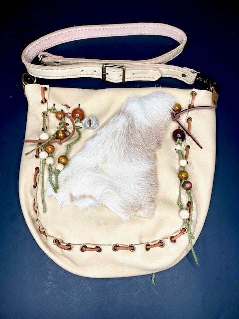 Hand Made Deer Skin Bag - Etsy