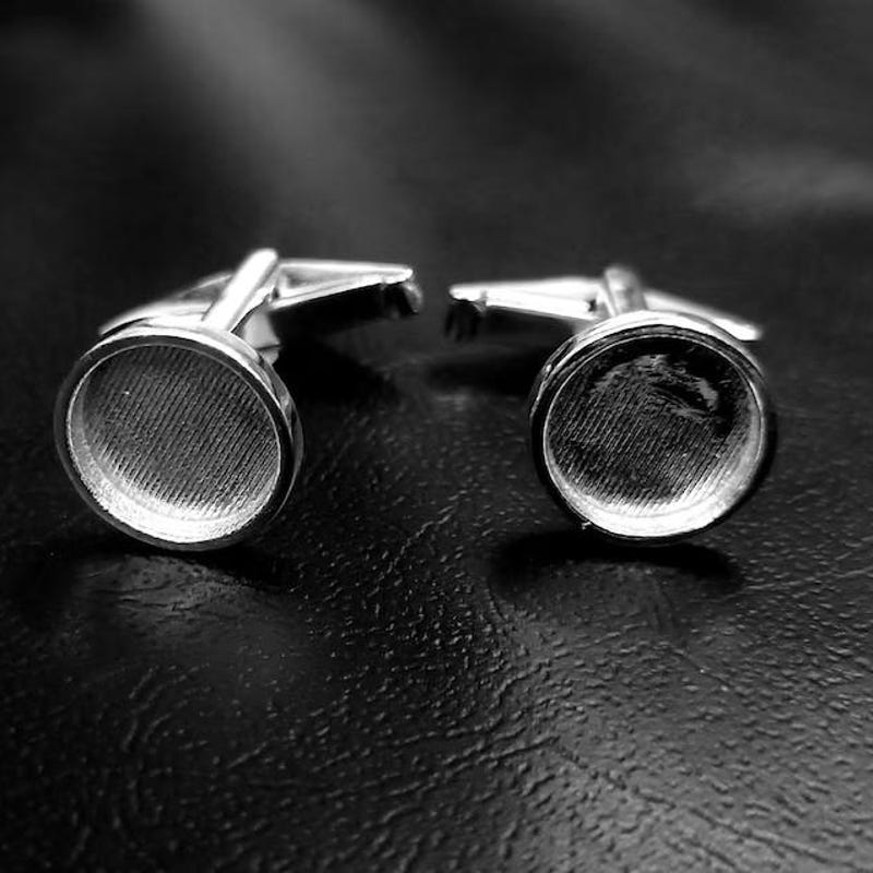 Cufflinks Blank - Etsy