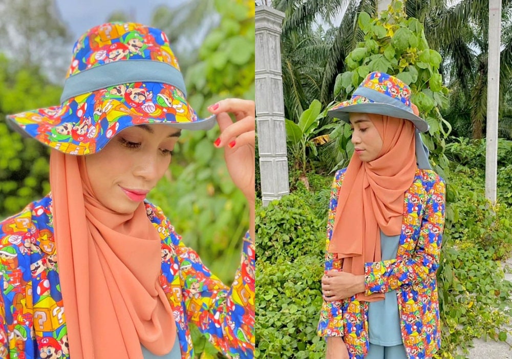 Jamilah Bow Hat - Etsy