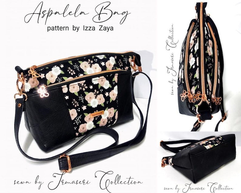 Aspalela Crossbody Bag Sewing Pattern (PDF) - Etsy
