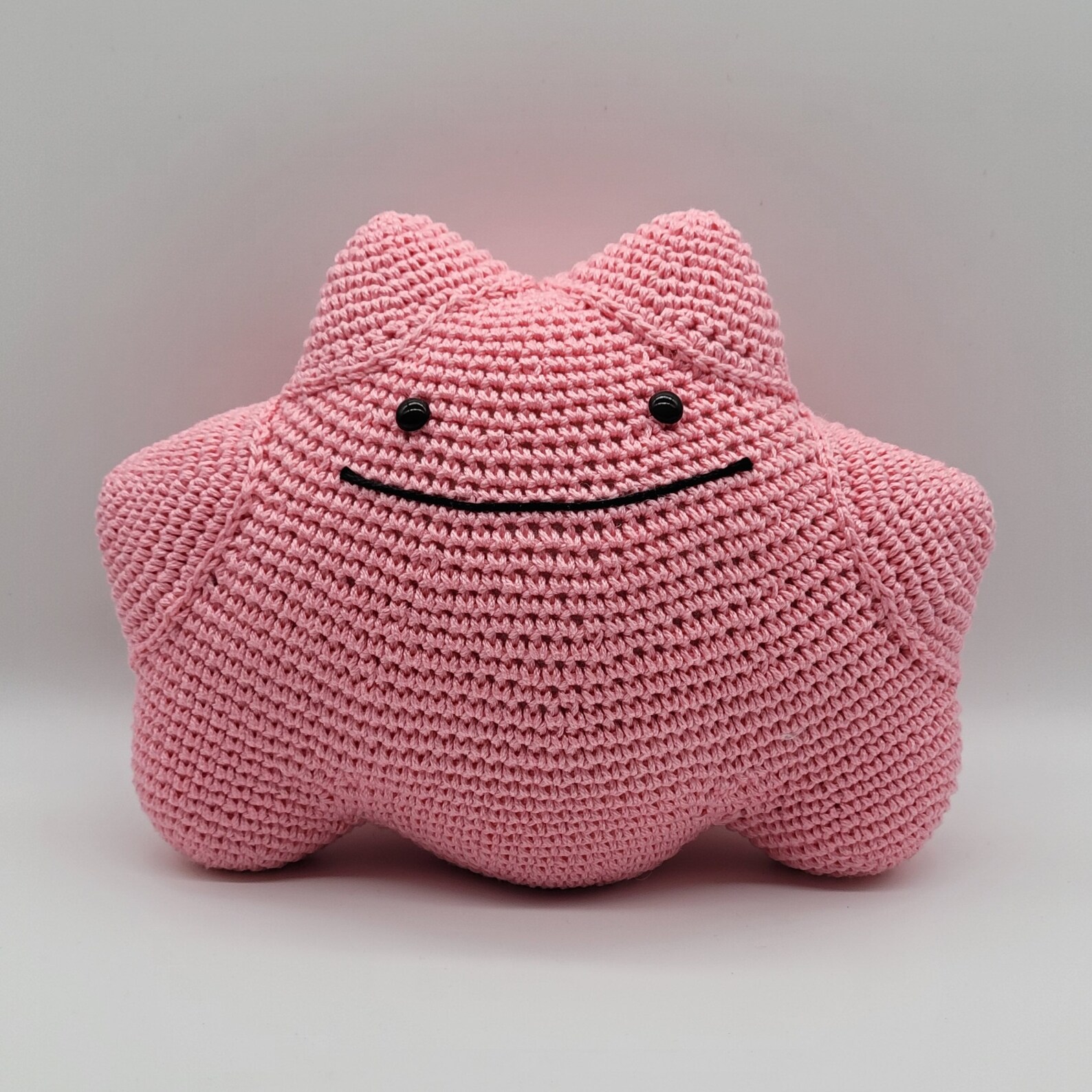 Crochet Amigurumi Ditto Plushie 2 Colors Available - Etsy