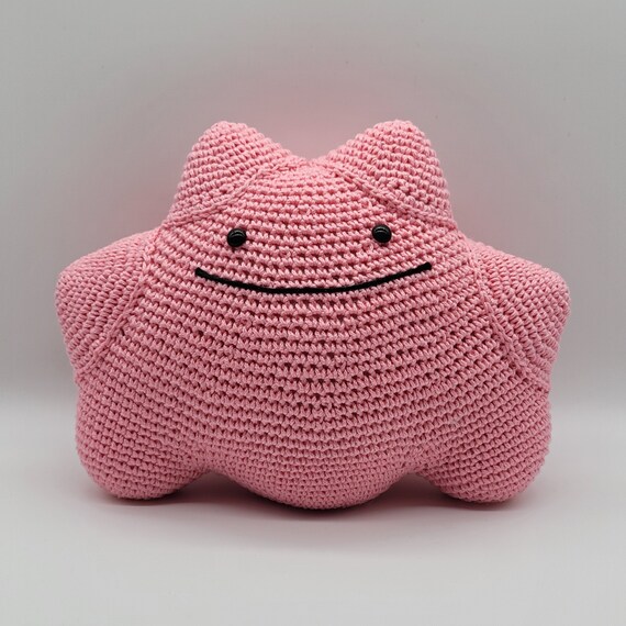 Crochet Amigurumi Ditto Plushie 2 Colors Available - Etsy