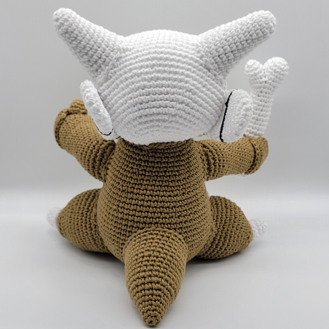 Large Collectable Crochet Cubone Plushie Amigurumi Cubone Handmade ...