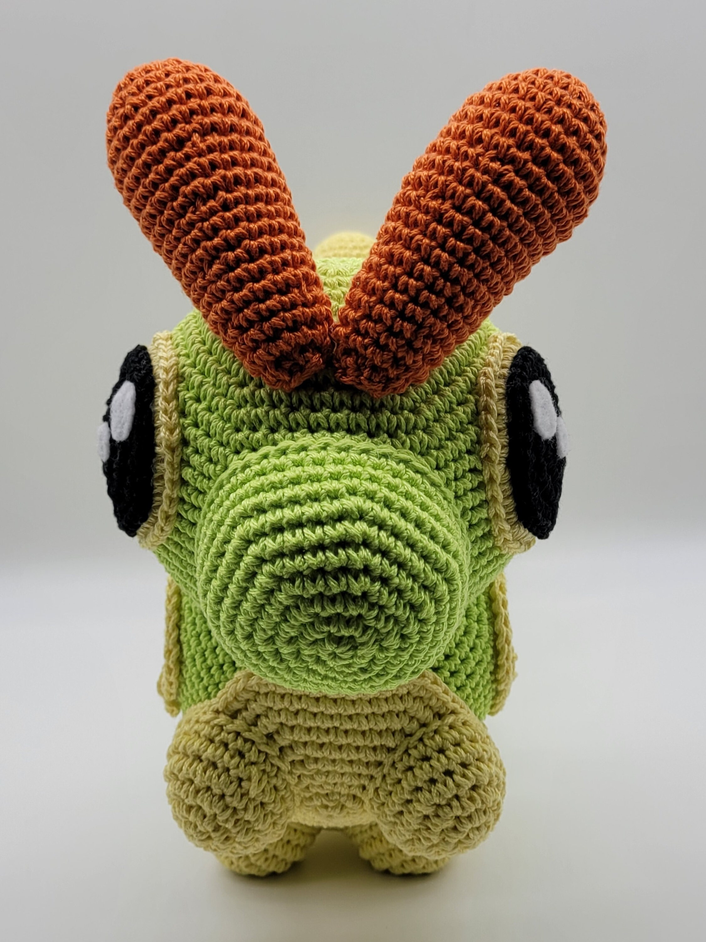 Large Collectable Crochet Caterpie Plushie | Amigurumi Caterpie ...