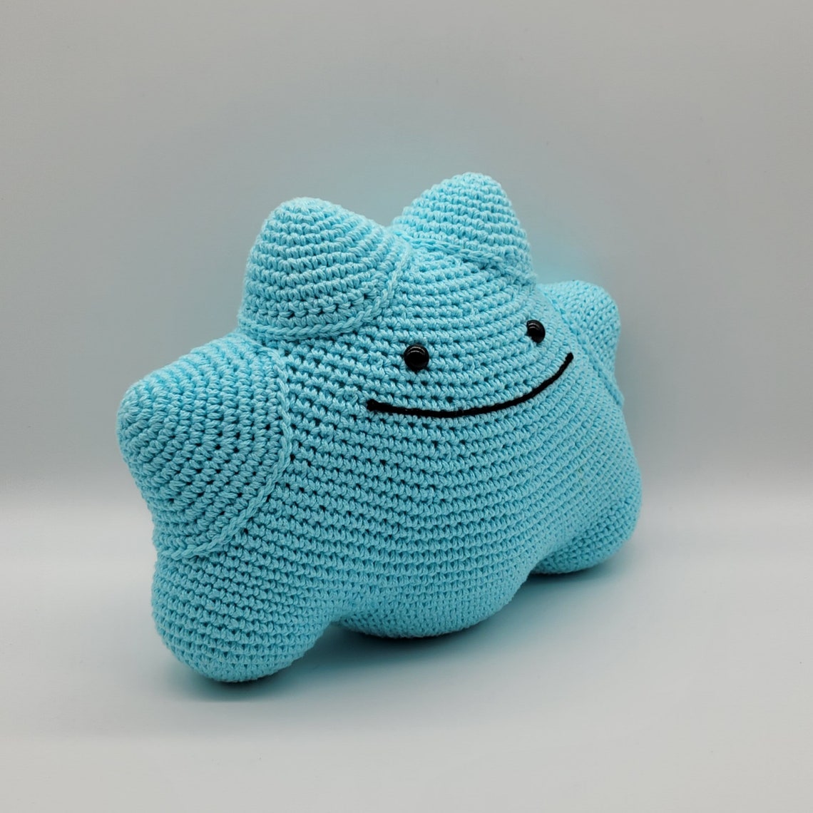 Crochet Amigurumi Ditto Plushie 2 Colors Available - Etsy