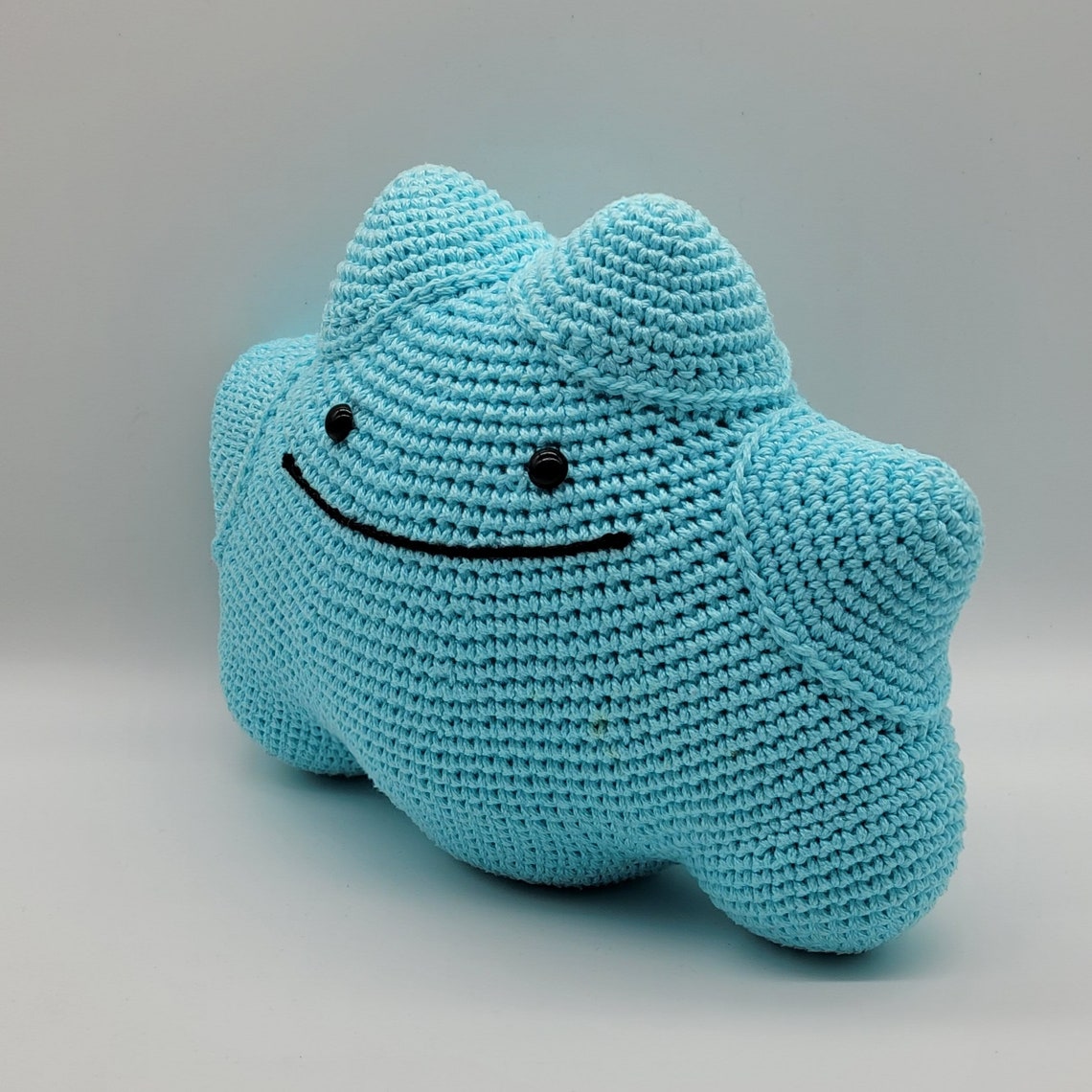 Crochet Amigurumi Ditto Plushie 2 Colors Available - Etsy