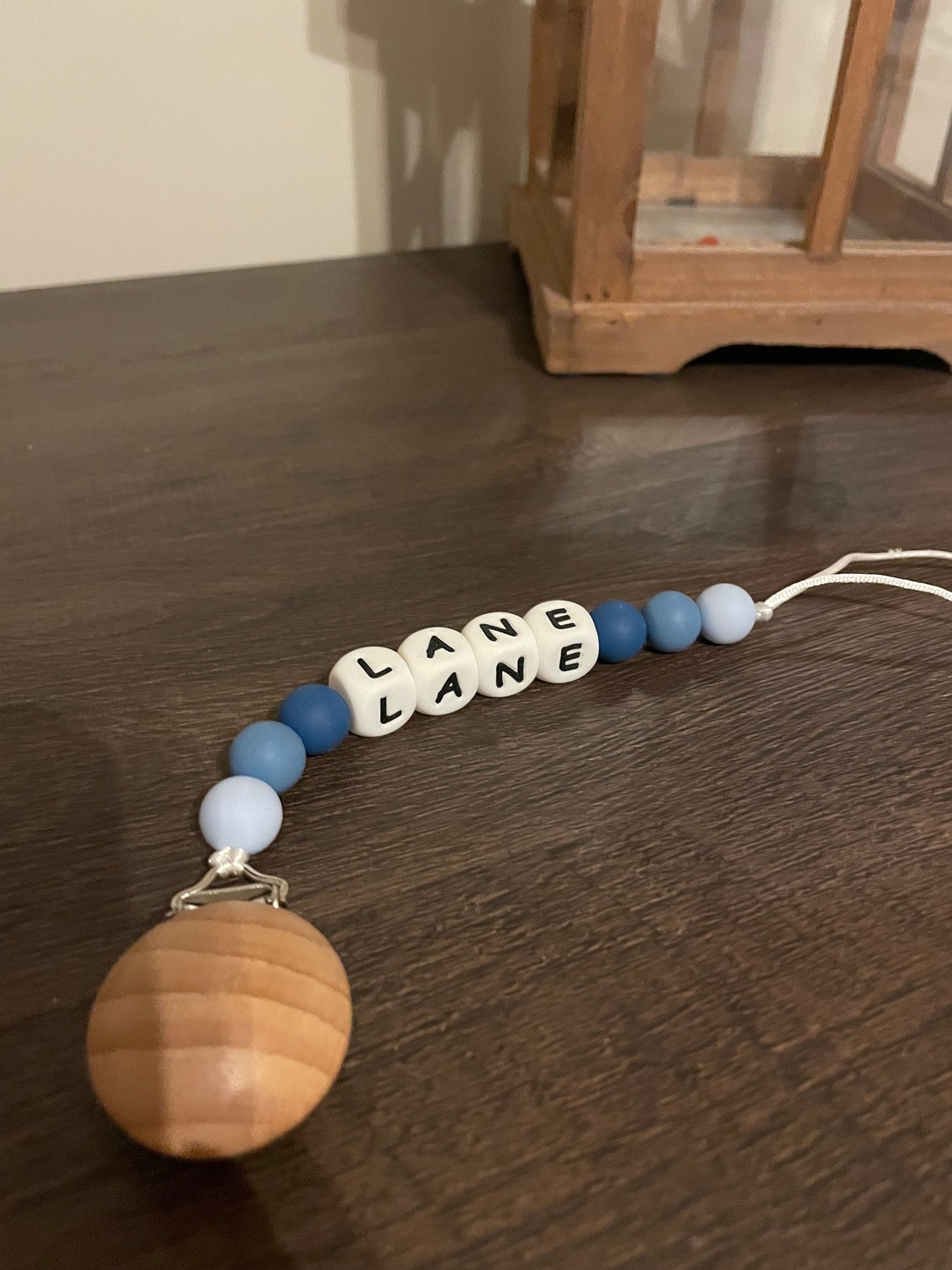 Personalized Pacifier Clip for Baby Boy and Girl Boho Paci - Etsy