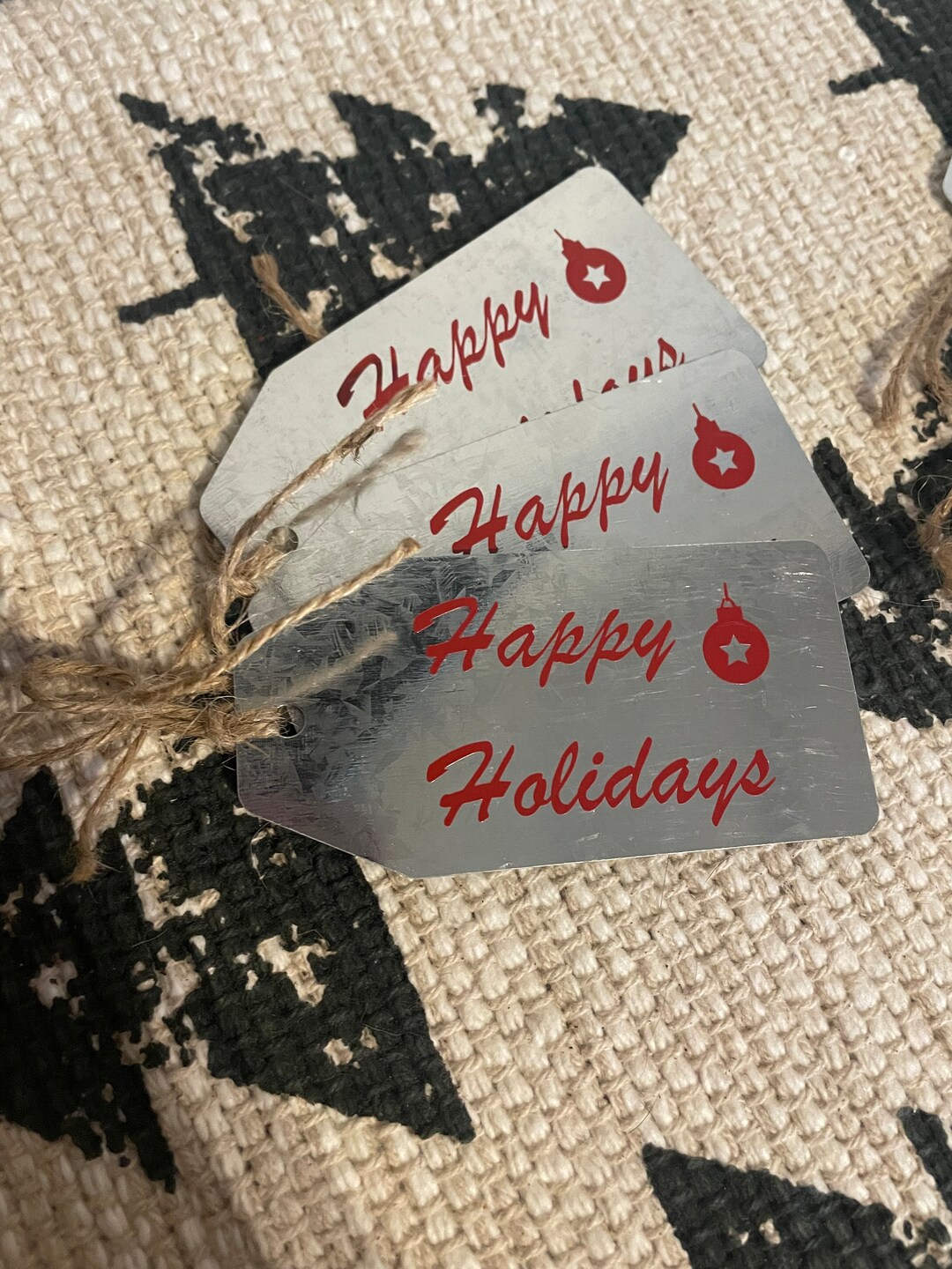Metal Gift Tags - Etsy