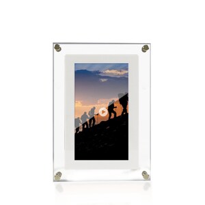 Digital Video Frame Acrylic Video Player, Digital Photo Frame Display ...