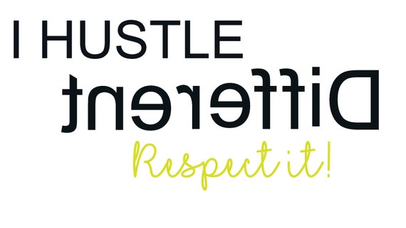Hustle Different - Etsy