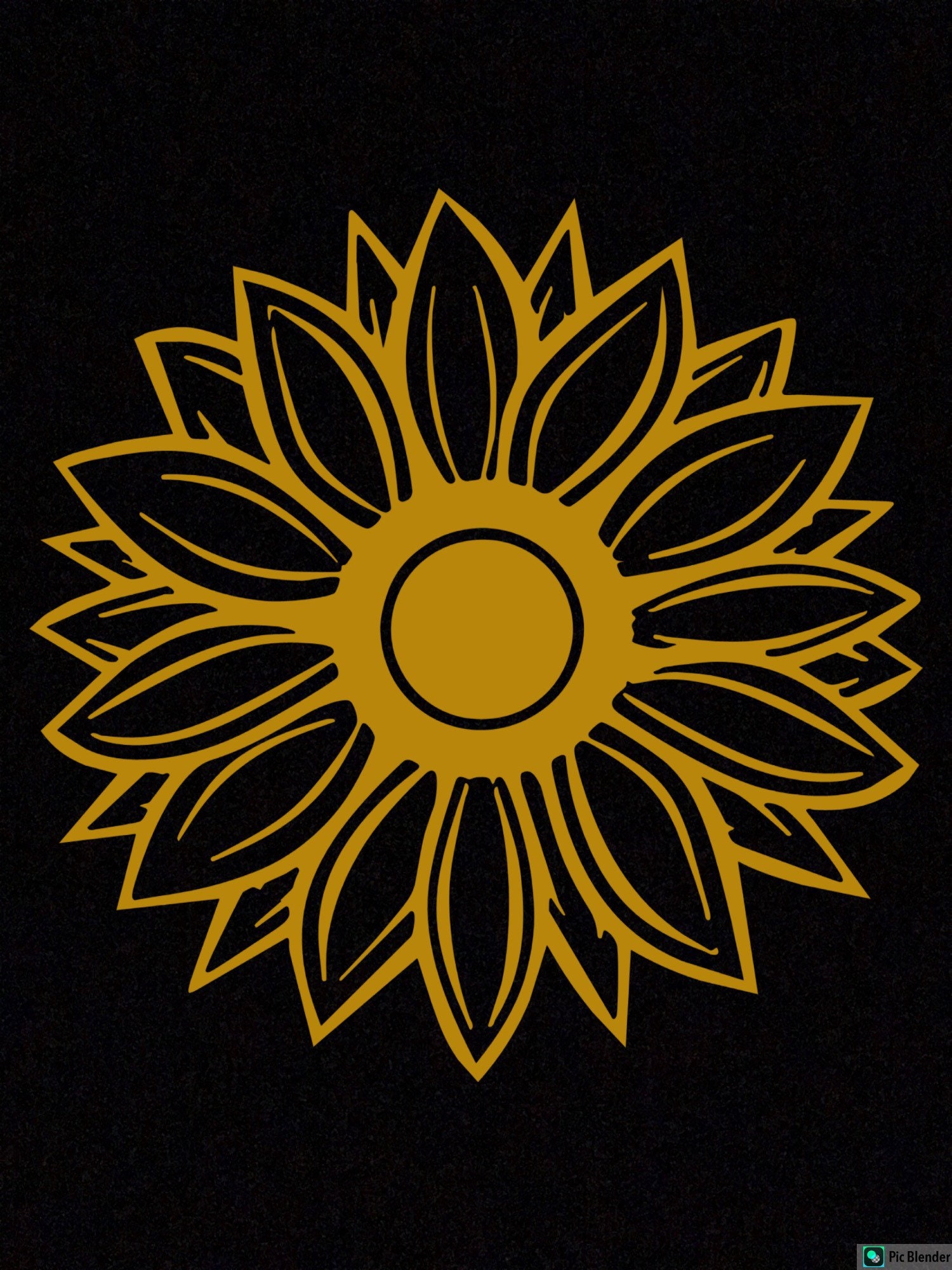 Sunflower Sticker Vinyl Decal Car Laptop MacBook Wall Window Stickers ...