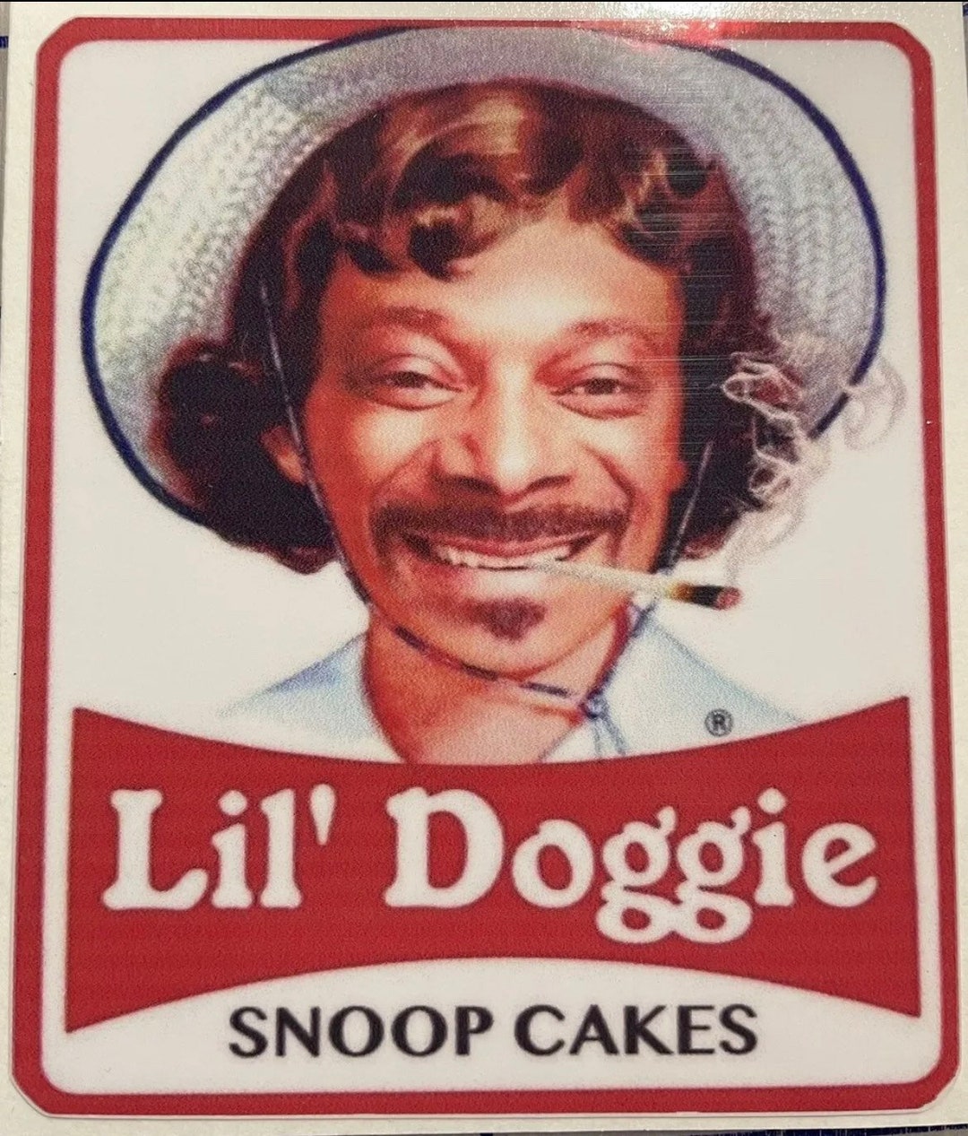 Lil Doggie Meme Funny Vinyl Decal Sticker Weed Pot Smoke Joint - Etsy