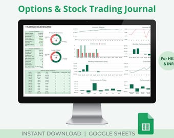 Options Trading Journal and Tracker | Strategy Tracker | Trading ...