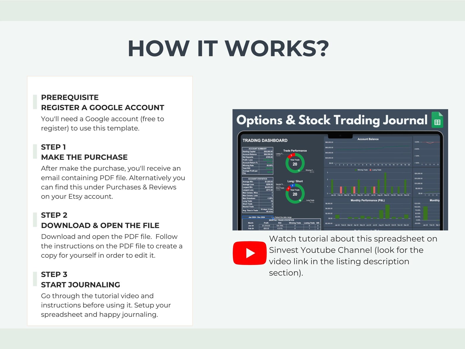 Dark Options & Stocks Trading Journal | Trading Dashboard + Analytics ...