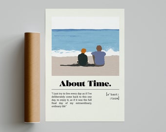 About Time Poster | Etsy