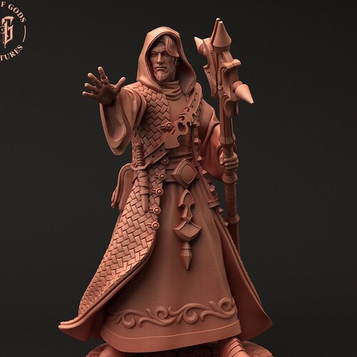 D&D Devil Cultist Miniature RPG Model the Fade by Flesh of - Etsy