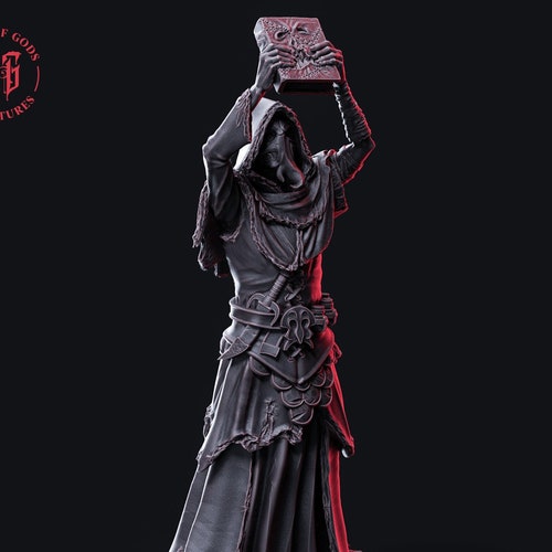 D&D Female Eldritch Cultist RPG Model Ancient Priestess by - Etsy