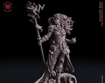 D&D Female Human Sorcerer / Psion RPG Model Alenia, Human Psion by ...