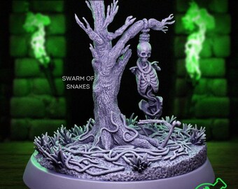 Swarm of Snake Dnd - Etsy Ireland