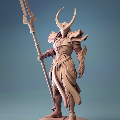 D&D Celestial / Fighter RPG Model Angel Guardian by Lord - Etsy